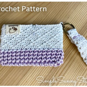 Patterned Card Case Crochet Pattern PDF File - Etsy