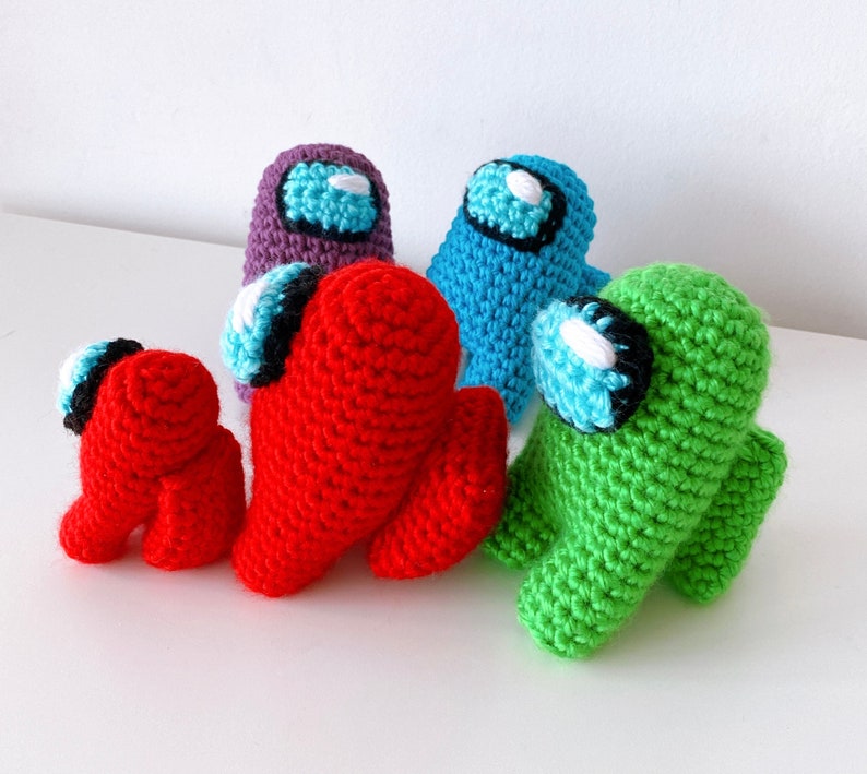 Among Us Crochet Pattern PDF File - Etsy
