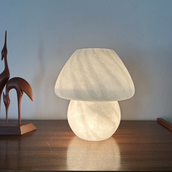 Murano Mushroom Lamp - Etsy Canada