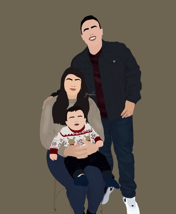 Small Family Drawing
