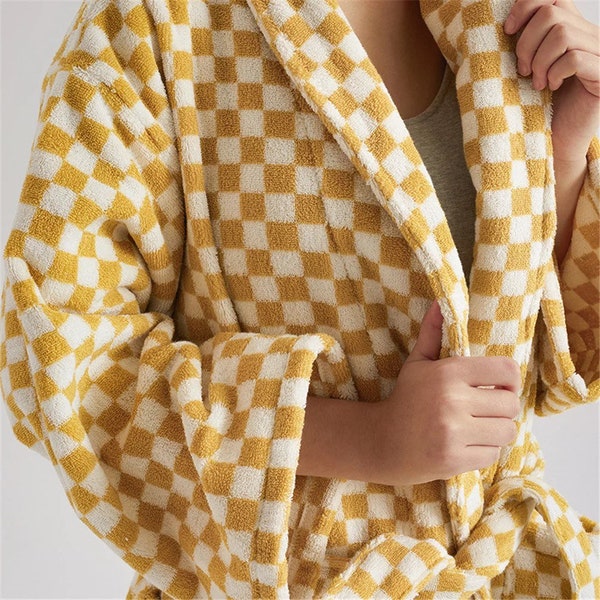 Yellow Checkered - Etsy