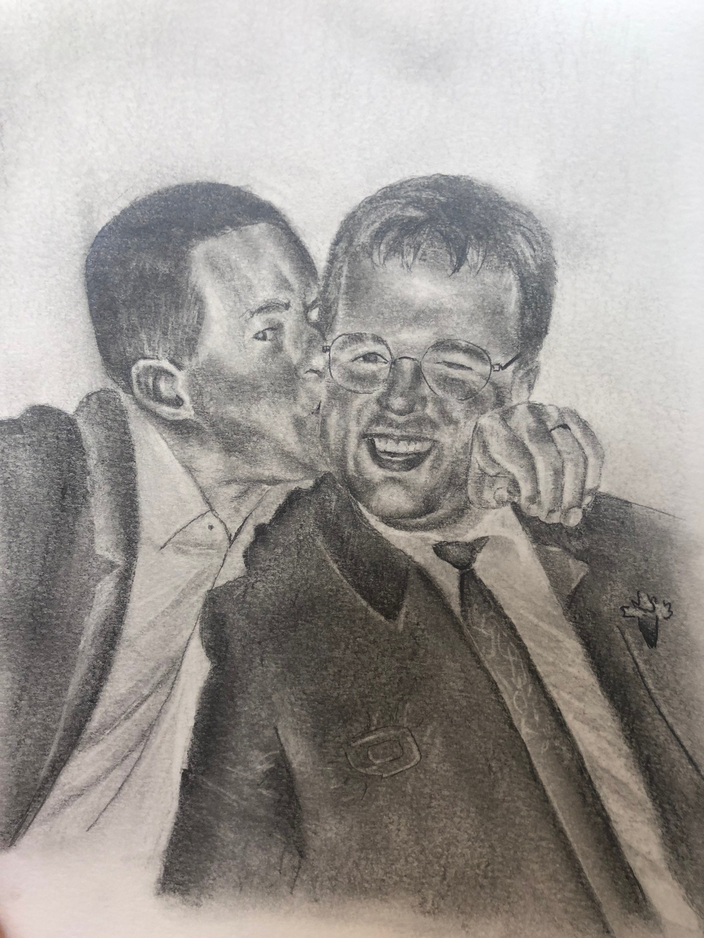 Graphite Portrait/ Commission Portrait/ Custom Portrait/ Pencil ...