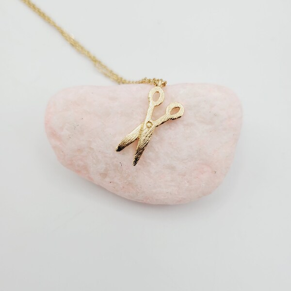 Scissor Necklace - Etsy
