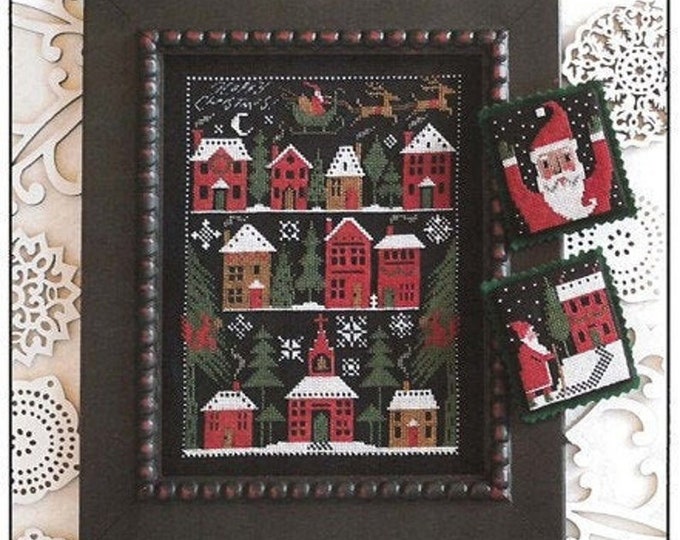 The Prairie Schooler HAPPY CHRISTMAS Counted Cross Stitch Pattern ...