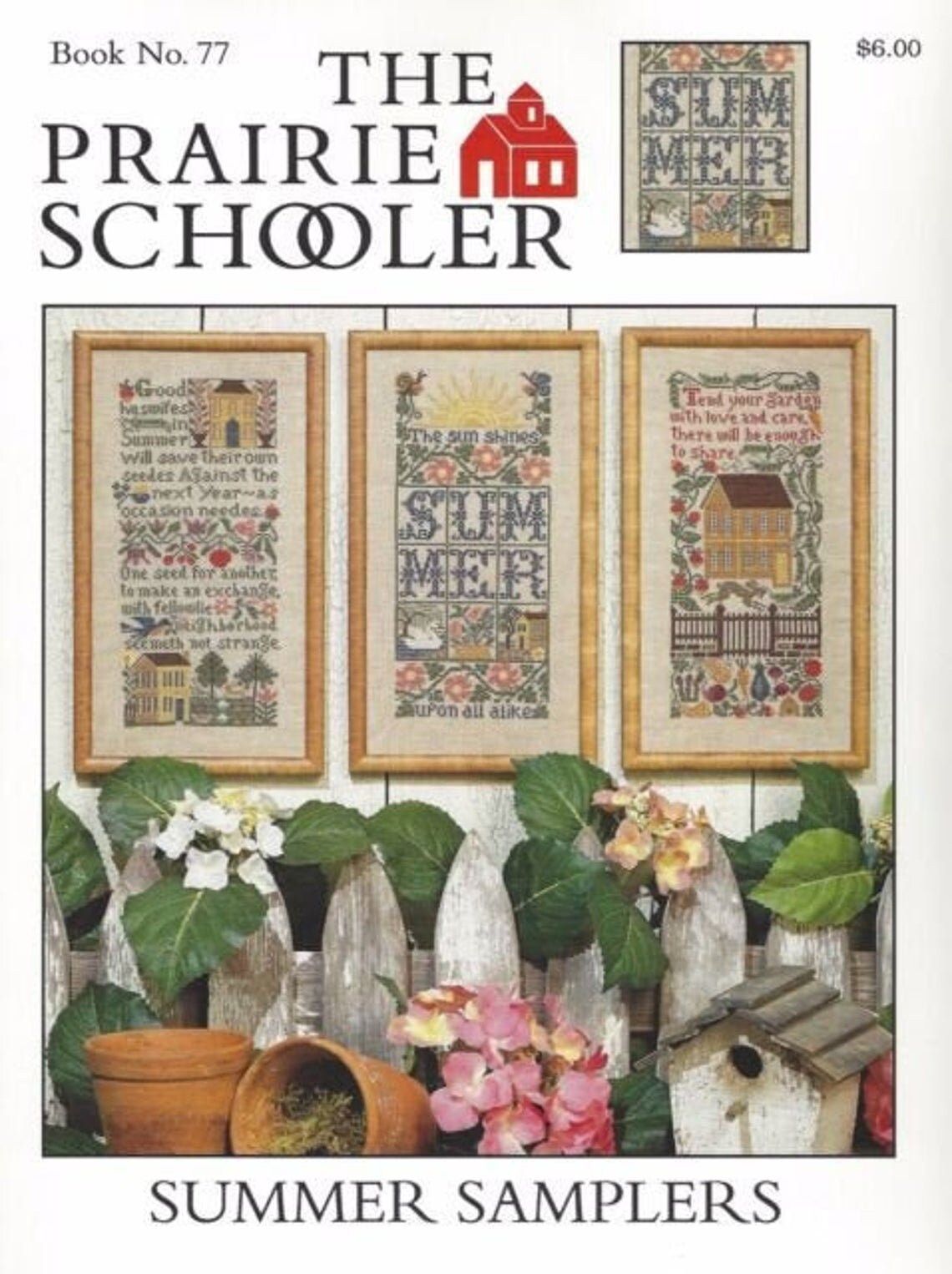 SUMMER SAMPLERS by the Prairie Schooler Counted Cross Stitch Pattern ...
