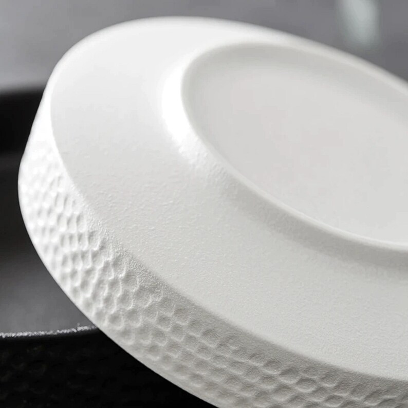 Irregular Ceramic Plate Futuristic Dinner Plates - Etsy