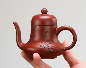 Carved Tea Set - Etsy