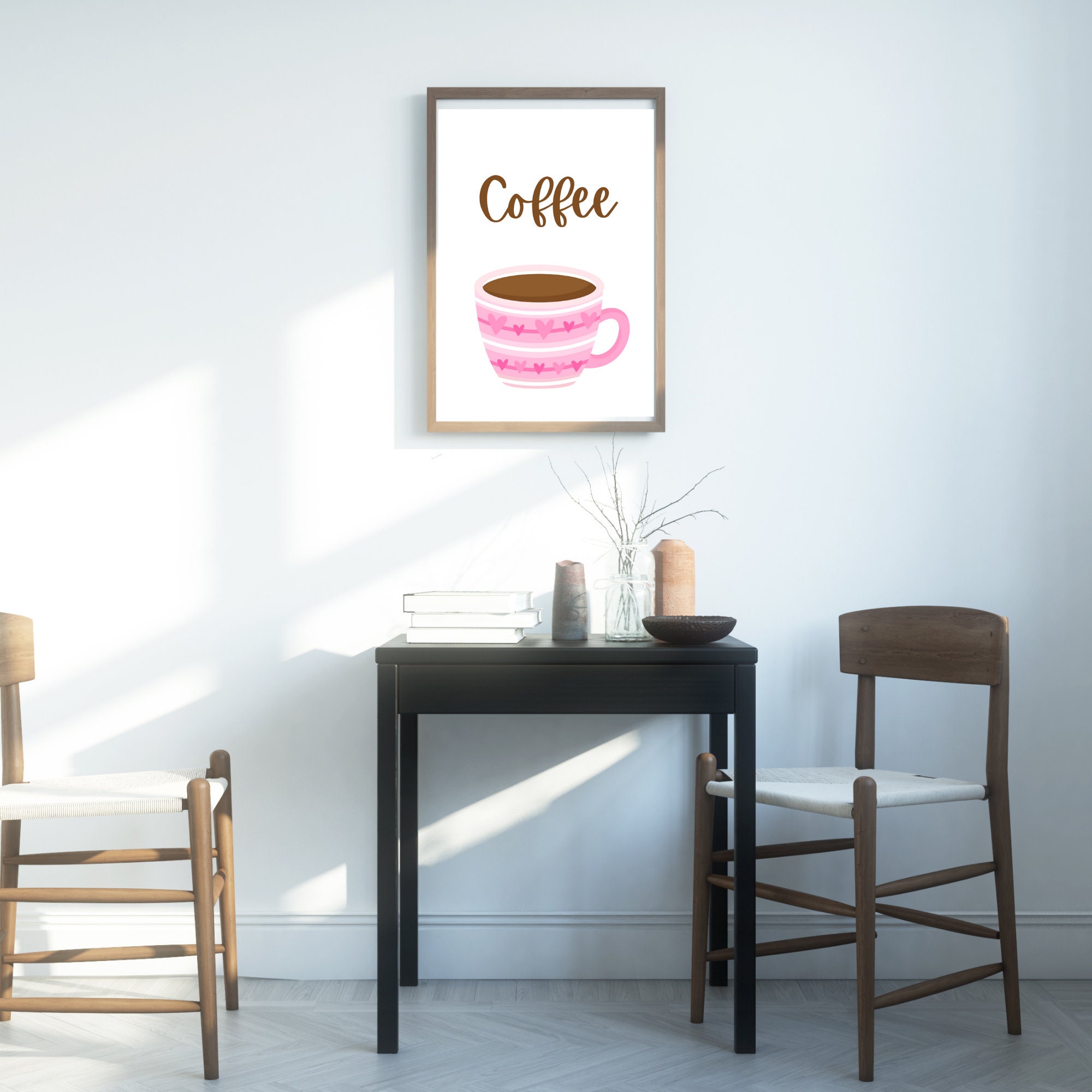 Coffee Wall Art Kitchen Art Coffee Bar Wall Art Digital - Etsy