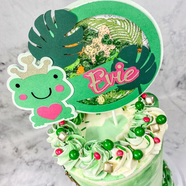 Frog Cake Topper - Etsy UK