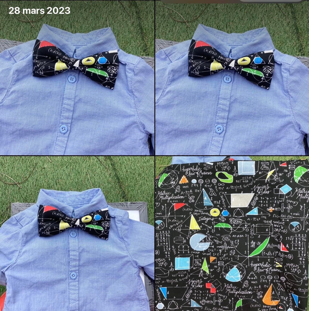 Mathematics Formula Function Geometry Man Boy Child Bow Tie Math Math ...