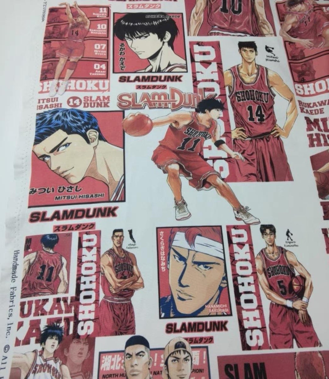Japanese Cartoon Cosplay Japanese Animated Film Cotton Fabric - Etsy