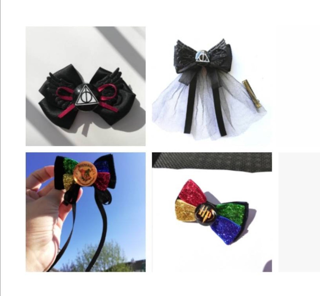 Girls Barrette Wizards Harry Hogwarts Poudland Barrettes Horses the ...