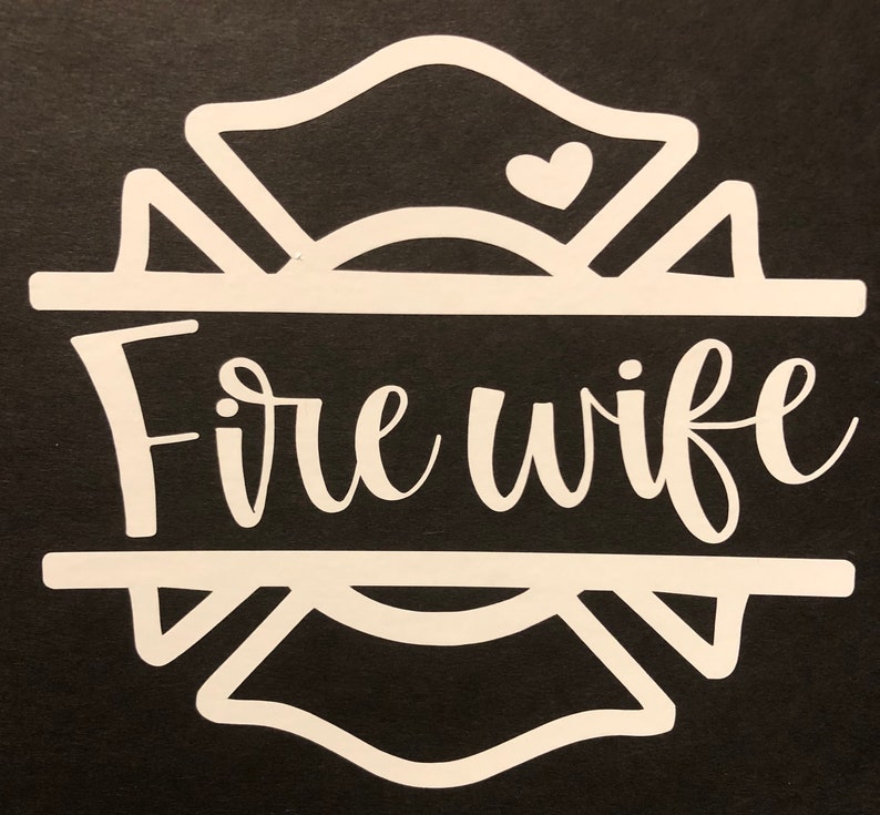 Fire Wife Decal - Etsy