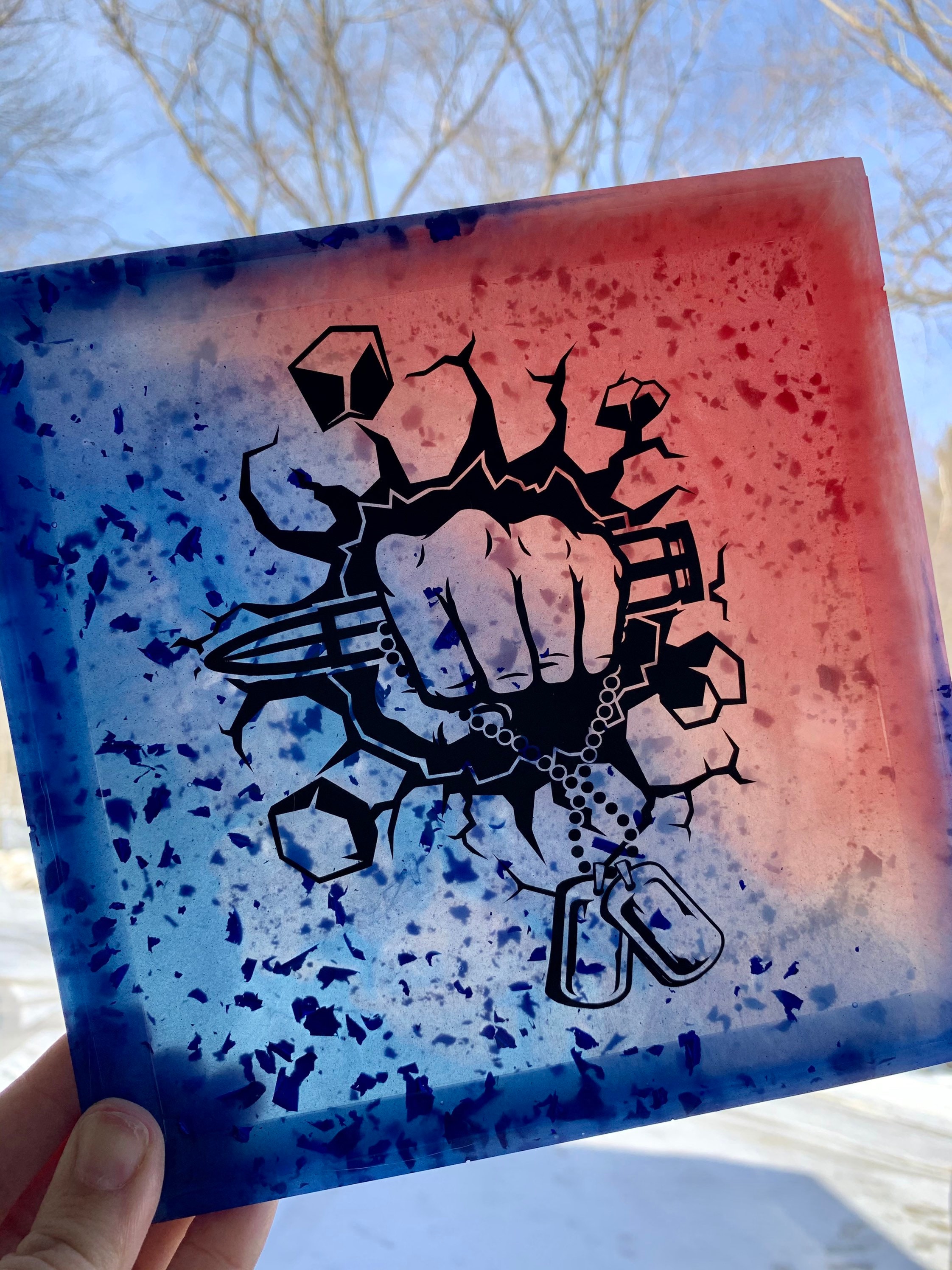 Resin Rolling Tray, Military Rolling Tray, Jewelry Tray, Decorative ...