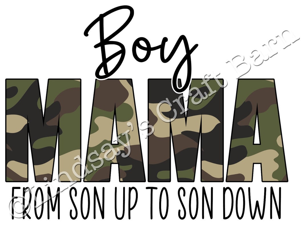 Boy Mom Png Digital Download - Etsy