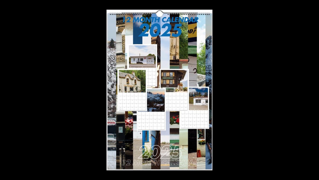 2025 Calendar - Passing Through - Etsy