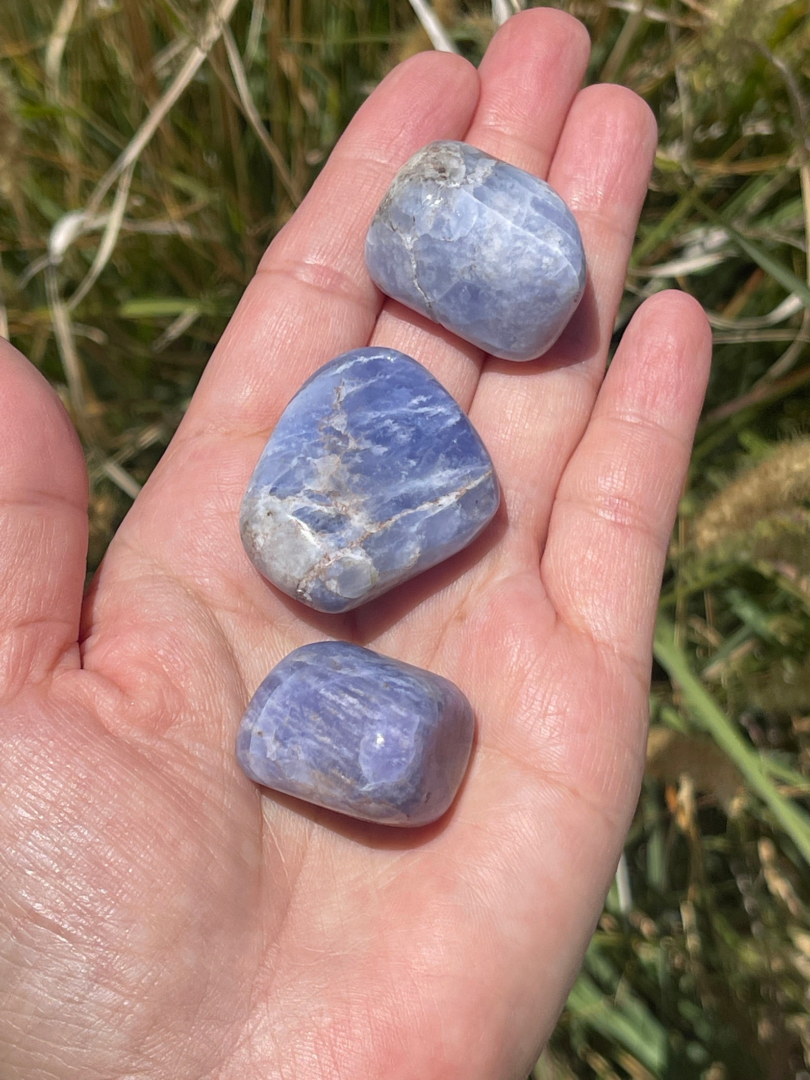 Hackmanite Fluorescent Tumbles UV Reactive Polished Tumbles - Etsy