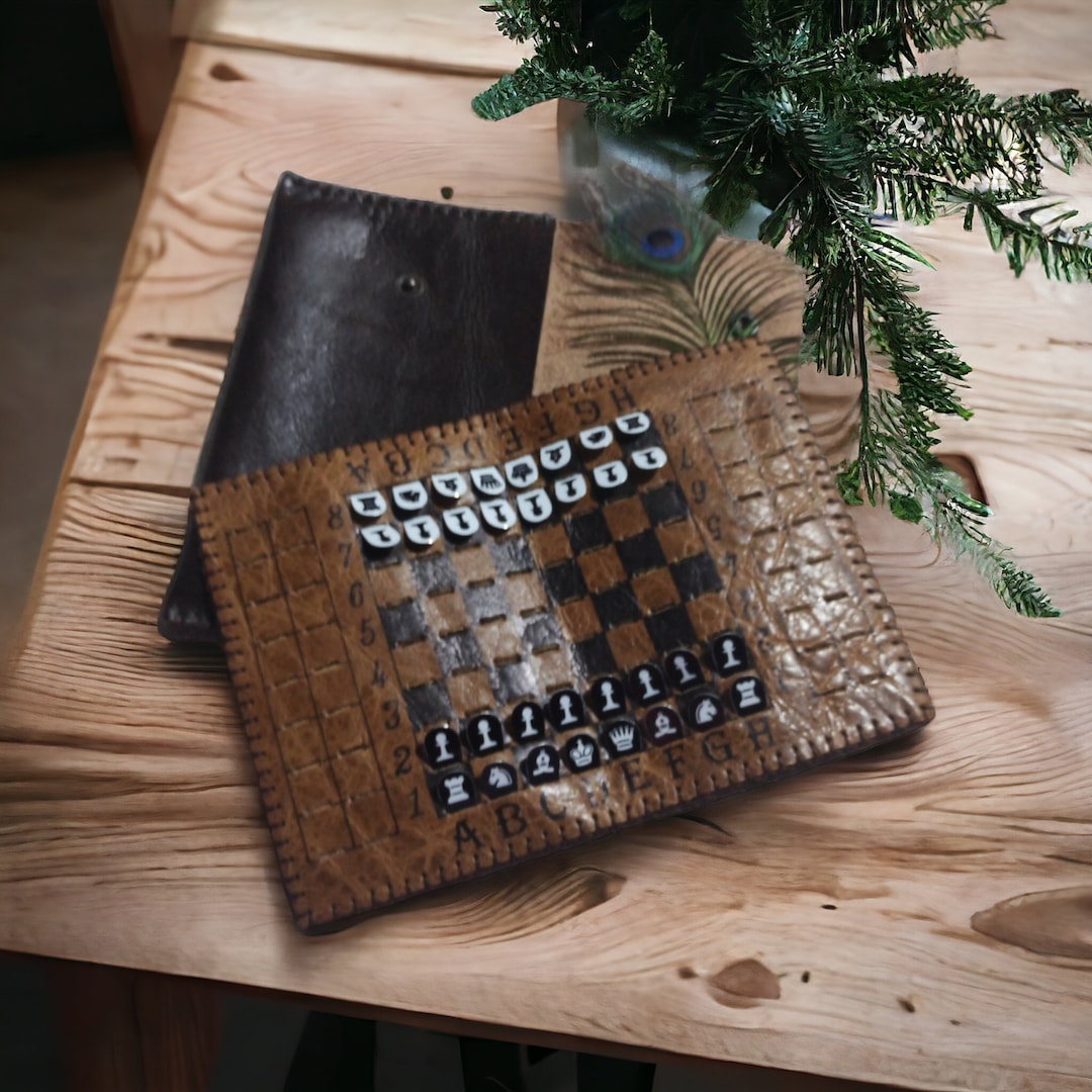 Travel Ches Setpocket Chess Set Collectible Chessspecial - Etsy