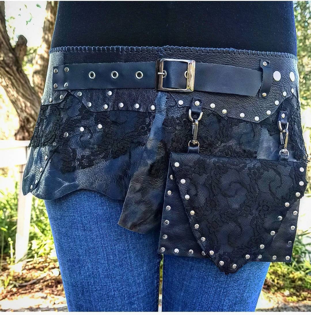 Leather Belt, Festival Fashion, Gypsy Fashion, Christmas Halloween ...