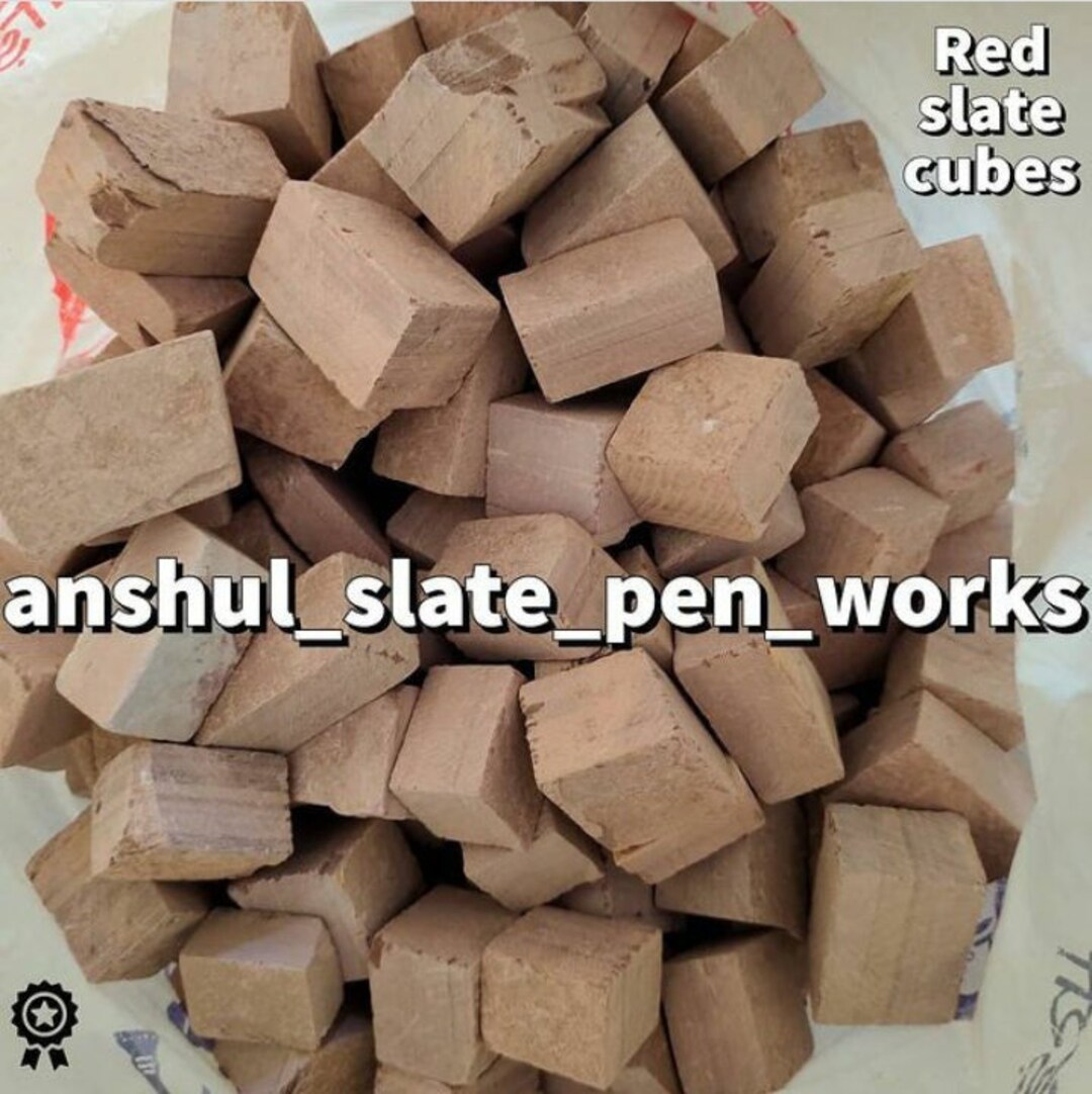 Edible Red Slate Cubes { Red Toffees } - Etsy
