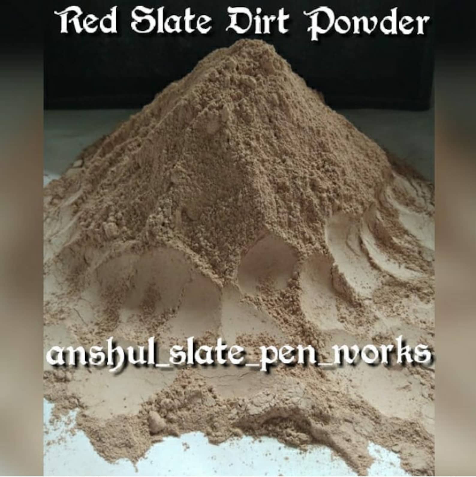 Edible Red Slate Powder / Dirt Best Quality Order Now - Etsy