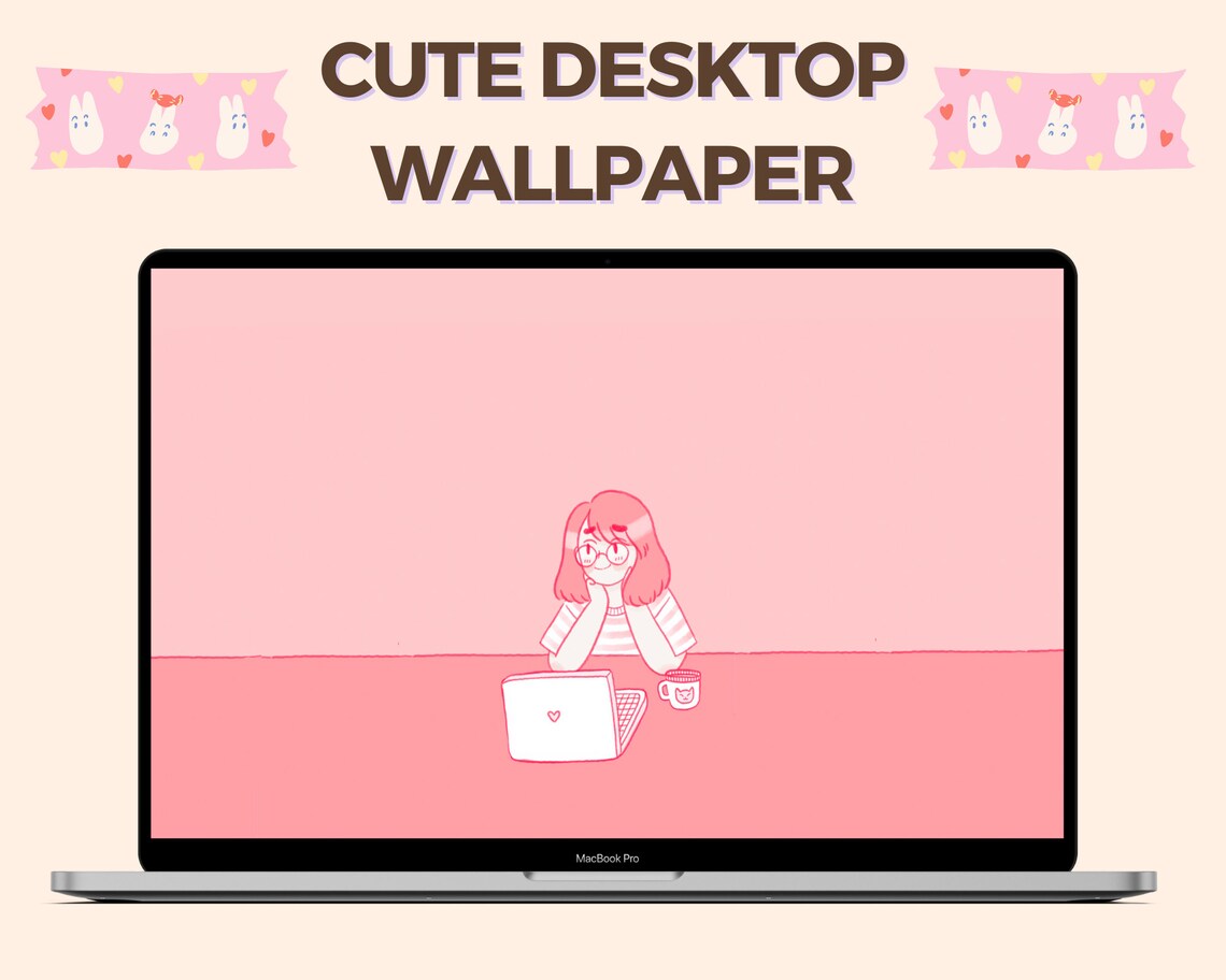 Cute Aesthetic Desktop, Desktop Wallpaper, Aesthetic Wallpaper, Cute ...
