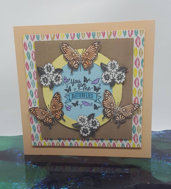 Butterfly Card | Etsy