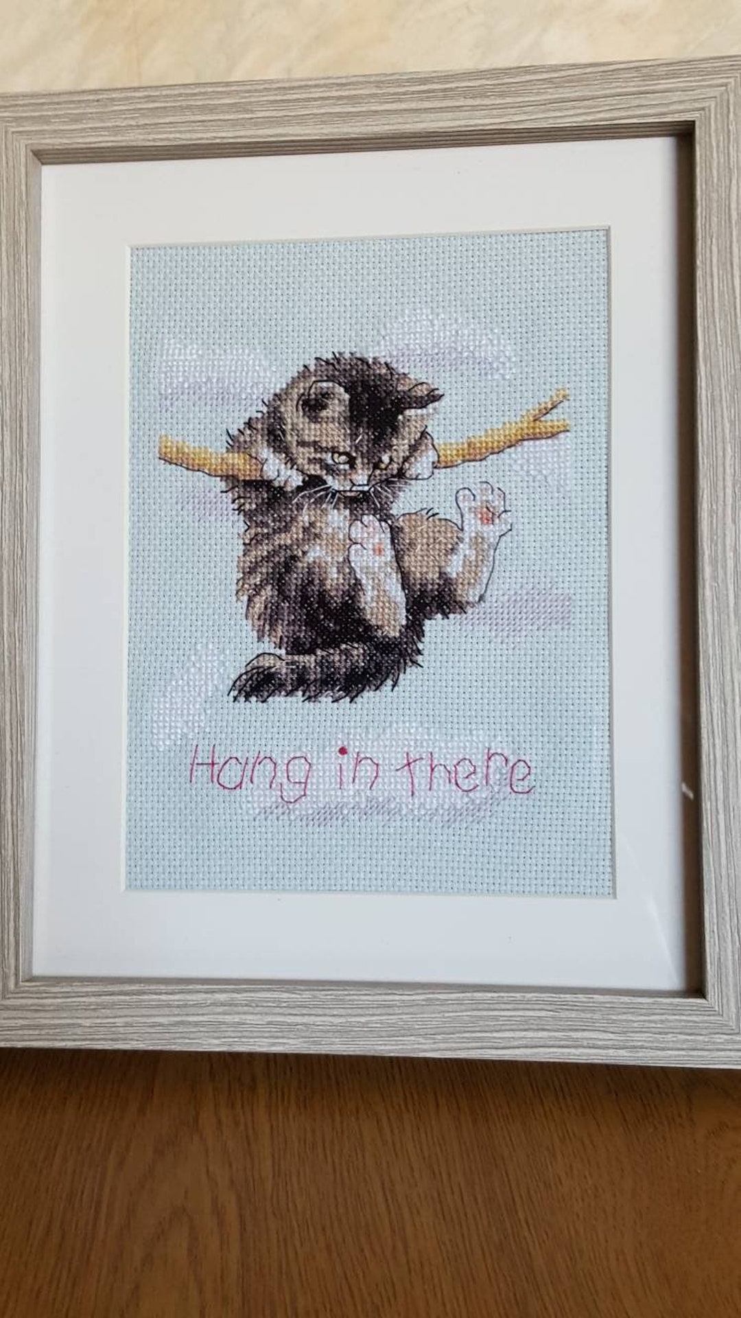 Framed Cross Stitch Picture - Etsy