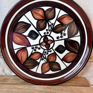 Hawaii Designs Set of 7 Pottery Mugs With Matching Round Serving Tray ...