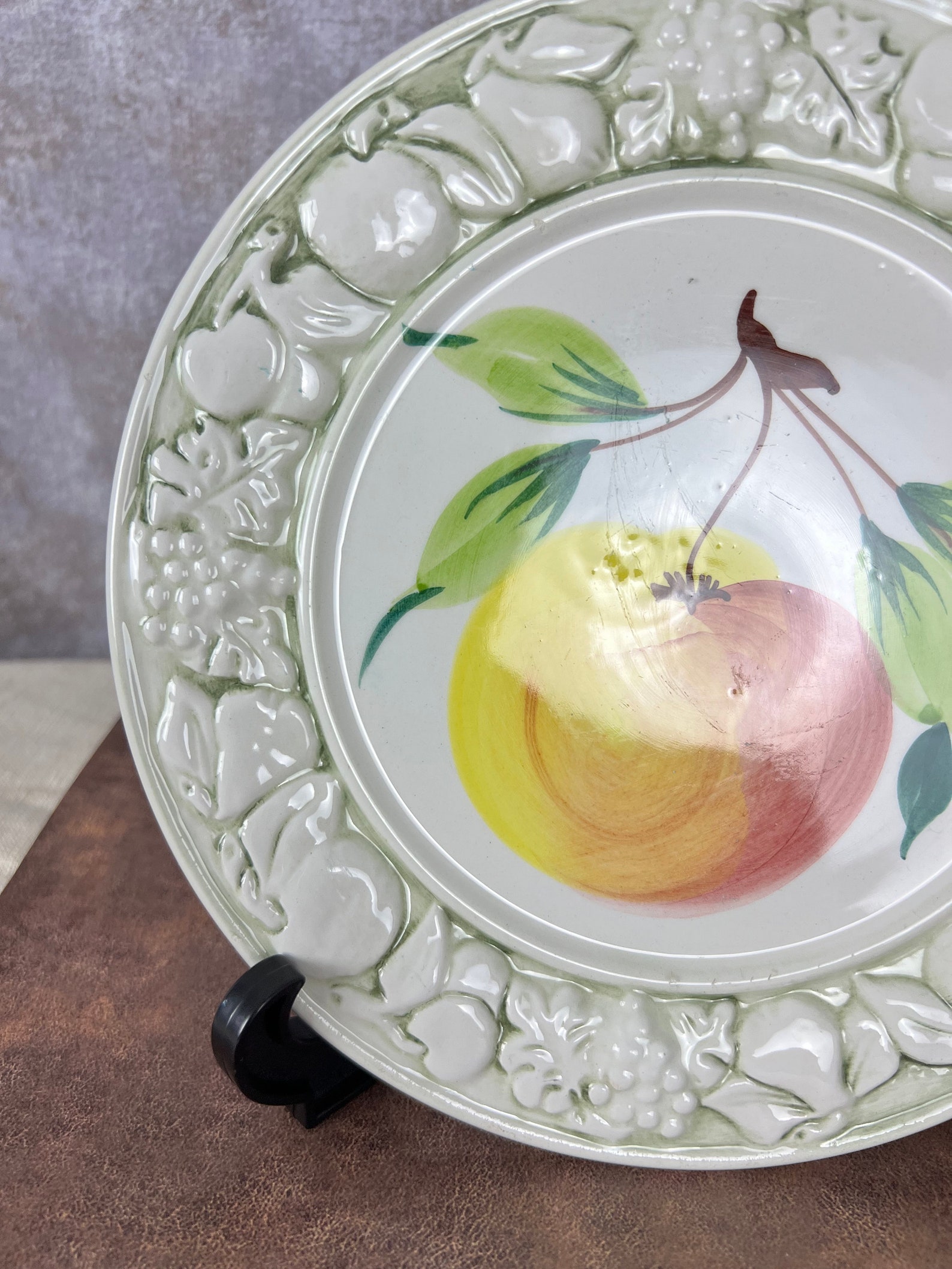 Set of 4 Vintage Handpainted Pizzato Italy Fruit Design - Etsy
