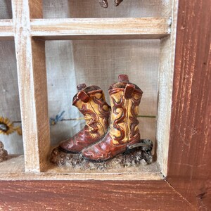 Western Theme Window Box Design for Wall/shelf~rustic Decor - Etsy