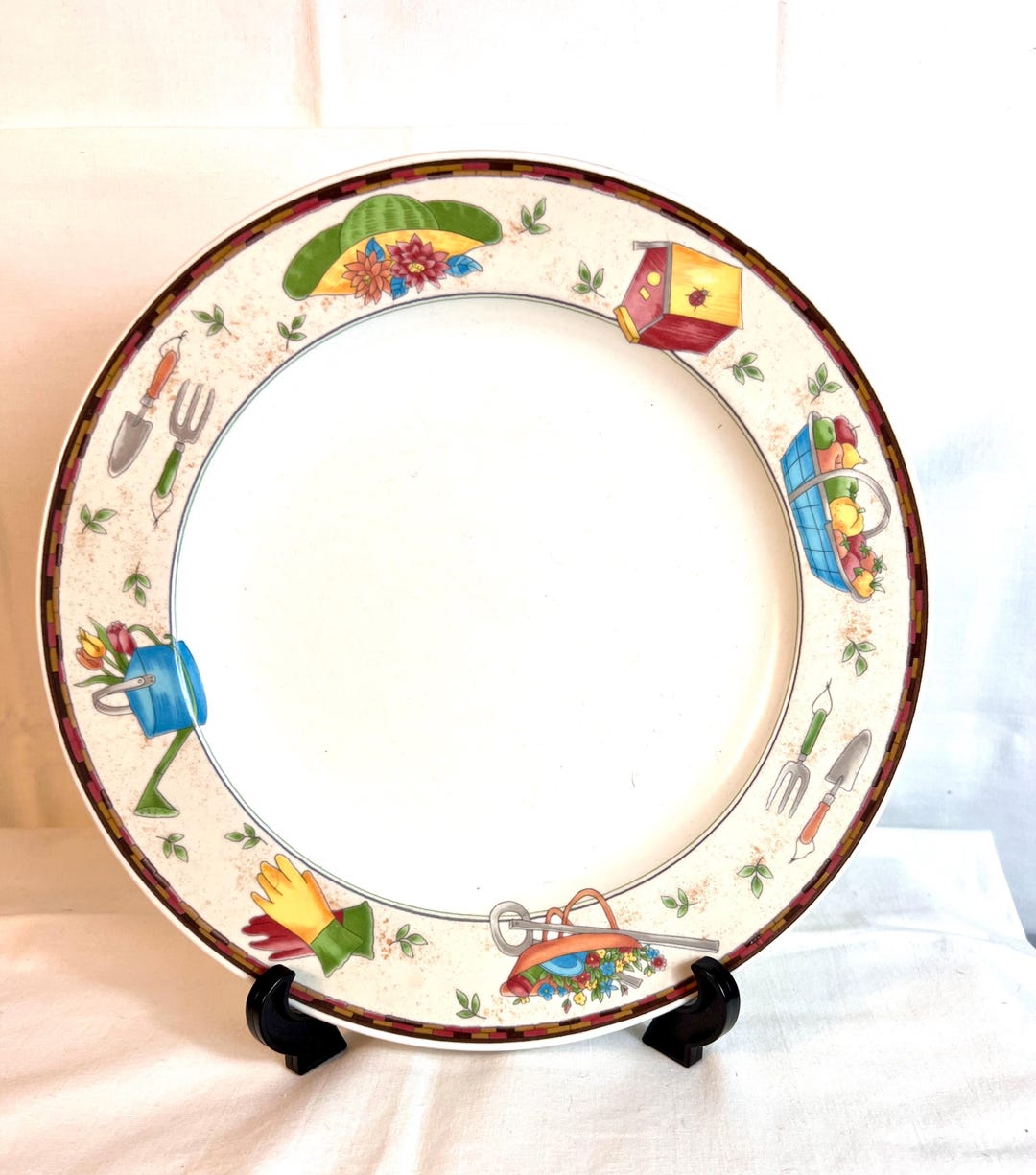 Mikasa Intaglio Country Garden Dinner Plates~11 Inch~12 Available~sold ...