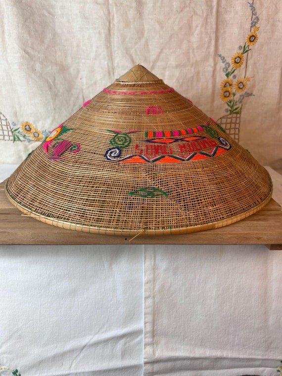 asian rice field hat - Gem