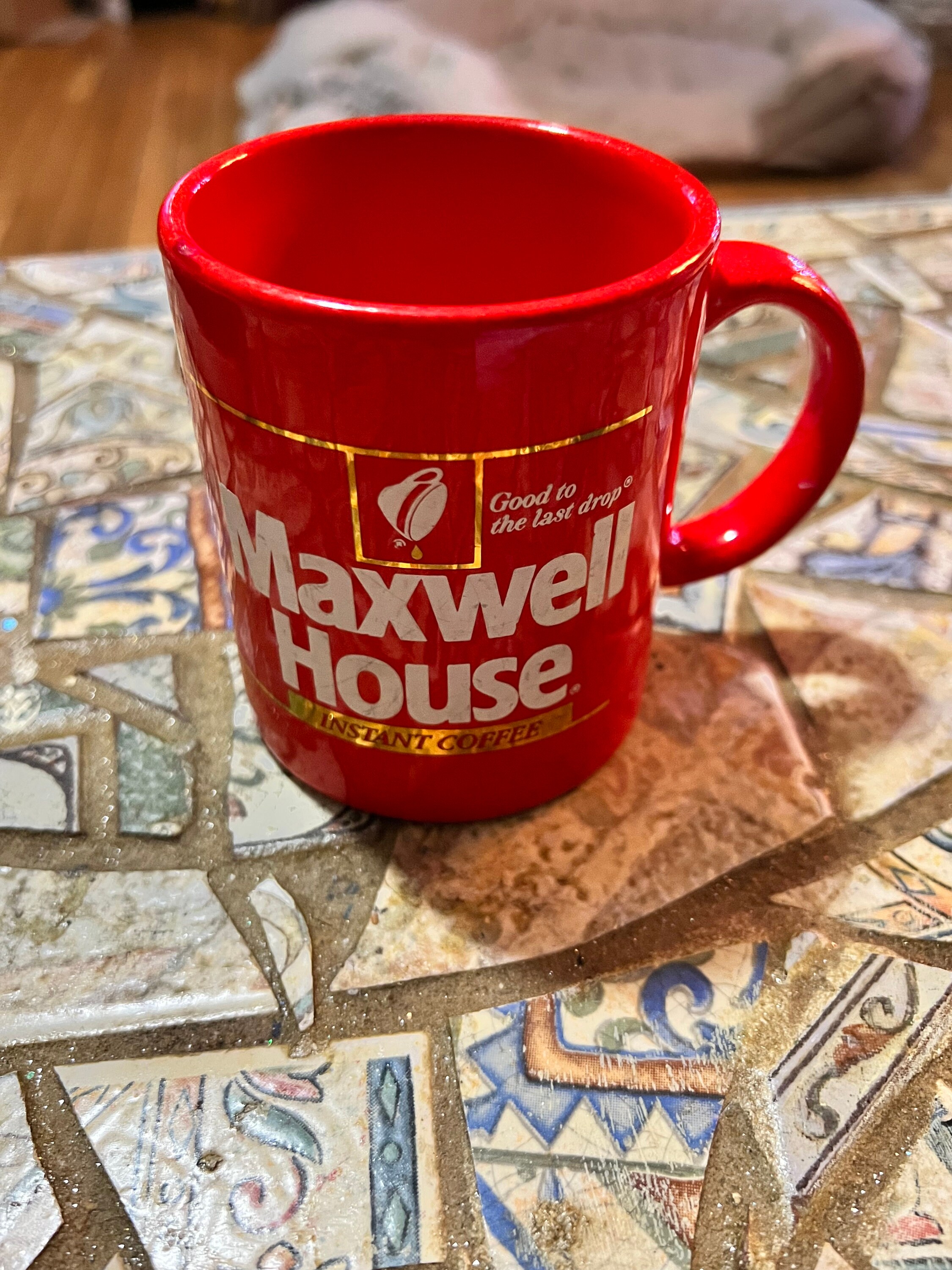 Maxwell House Coffee Cup