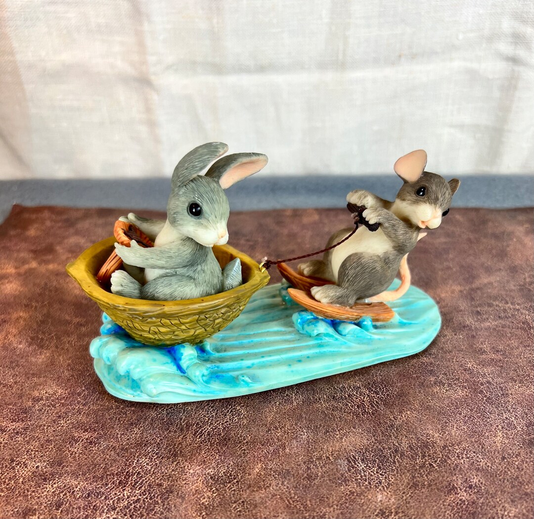 Vintage Charming Tails by Dean Griff "a Day at the Lake" Water Skiing ...
