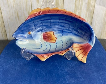 Ceramic Fish Dish | Etsy