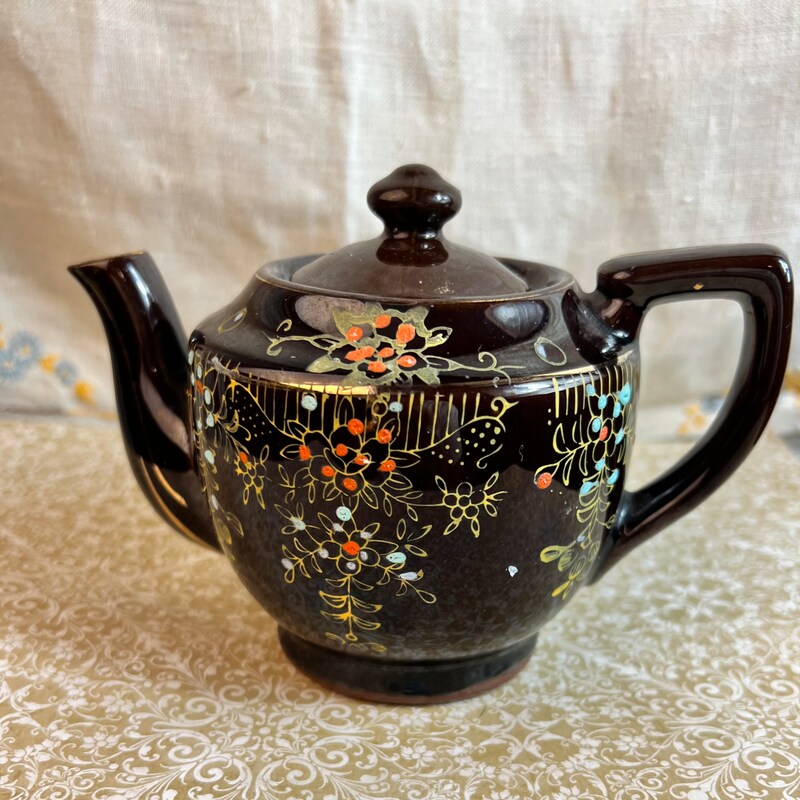 Glazed Teapot - Etsy