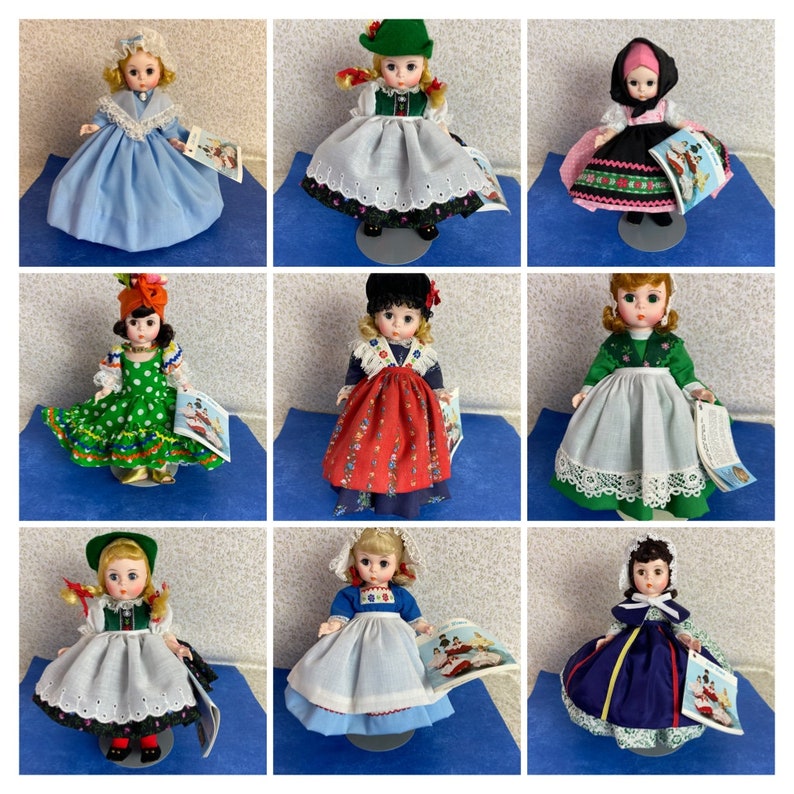 Madame Alexander 1987 Miniature Showcase Dolls YUGOSLAVIA | Etsy