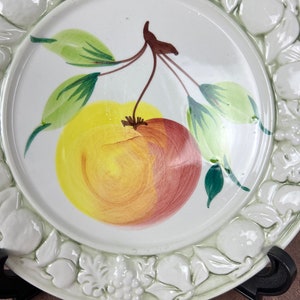 Set of 4 Vintage Handpainted Pizzato Italy Fruit Design Dessert / Salad ...