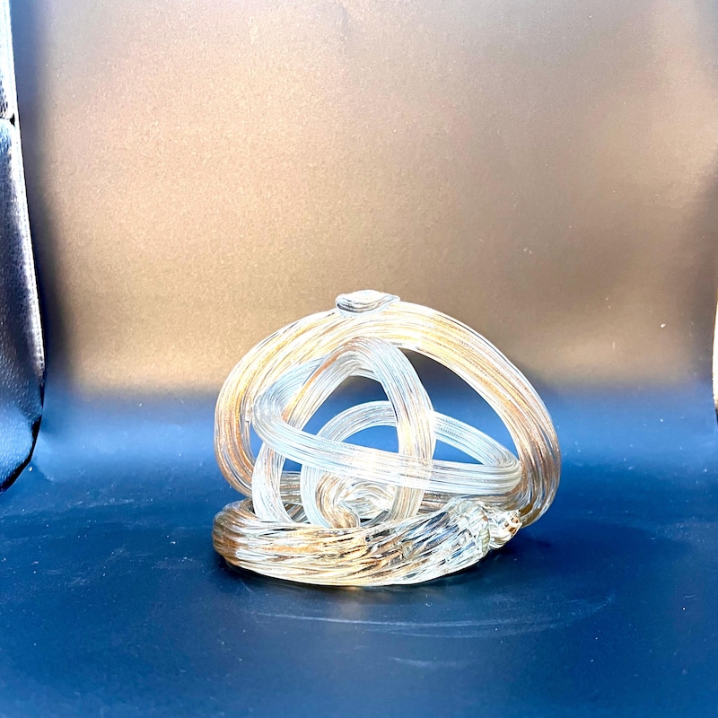 Blown Glass Knot - Etsy
