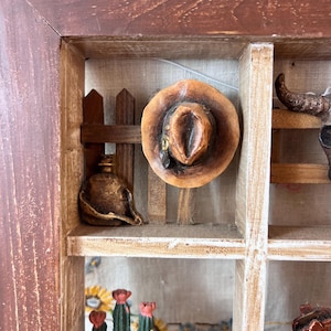 Western Theme Window Box Design for Wall/shelf~rustic Decor - Etsy