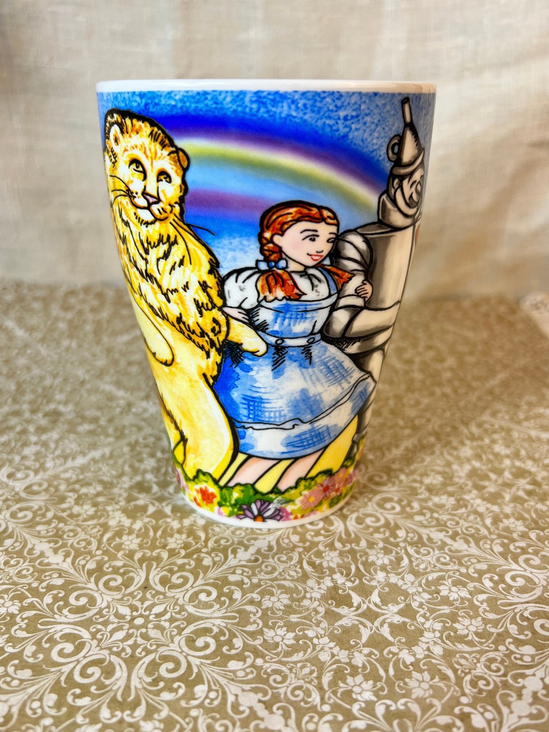 Paul Cardew Wizard of Oz Dorothy Lion Tin Man Scarecrow Coffee Mug Cup ...