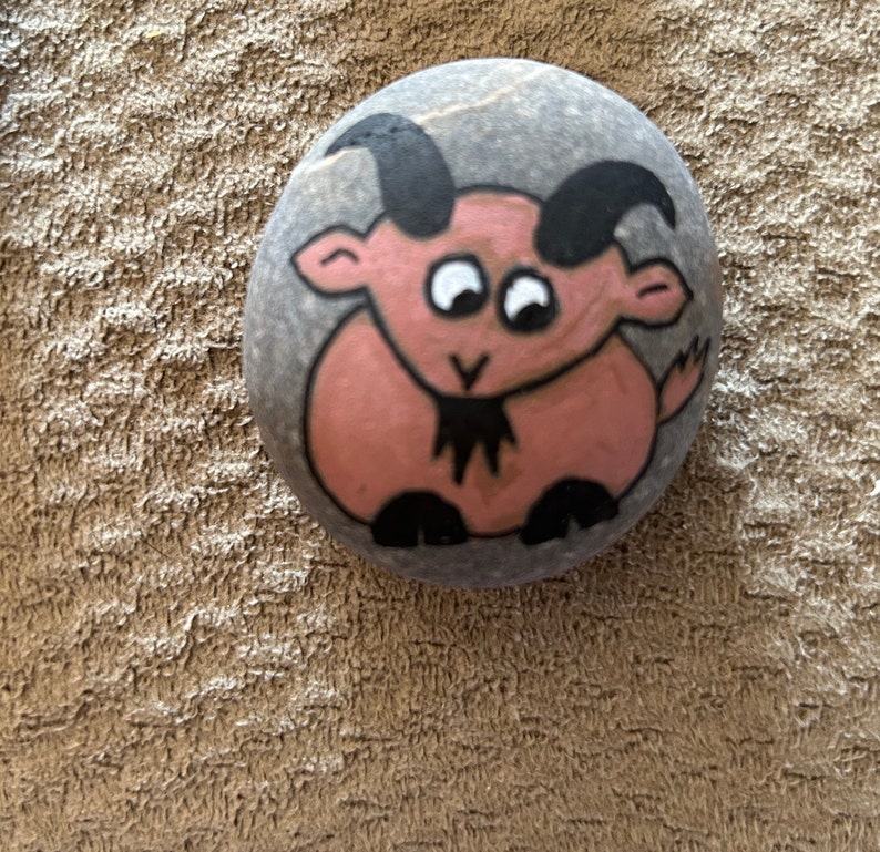 Farm Animal Pocket Pet Rocks - Etsy