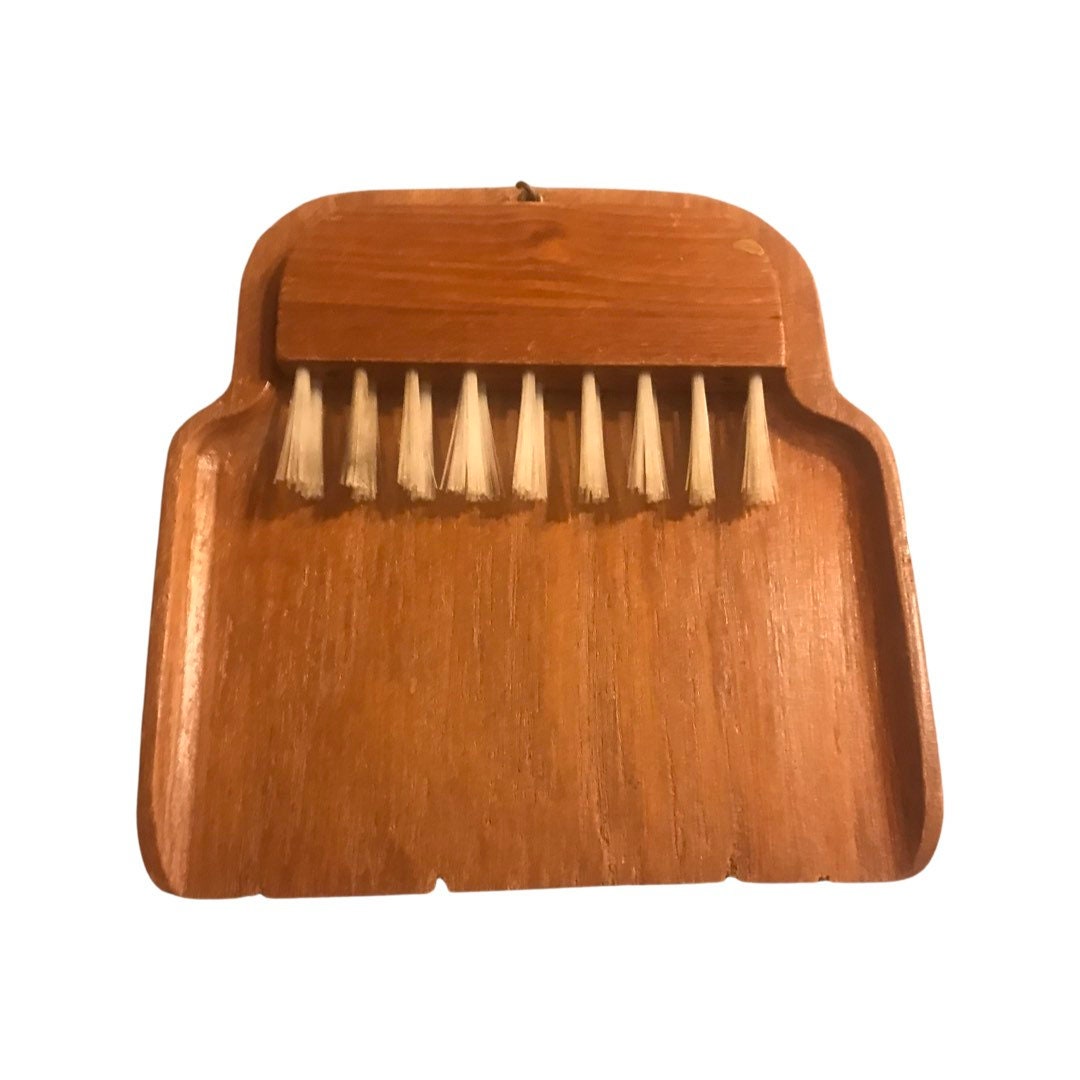 Wooden Place Sweeper Set Vintage Table Broom Vintage - Etsy