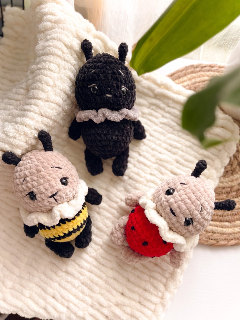 Crochet Pattern Insects Amigurumi PDF Tutorial Plush Pattern - Etsy