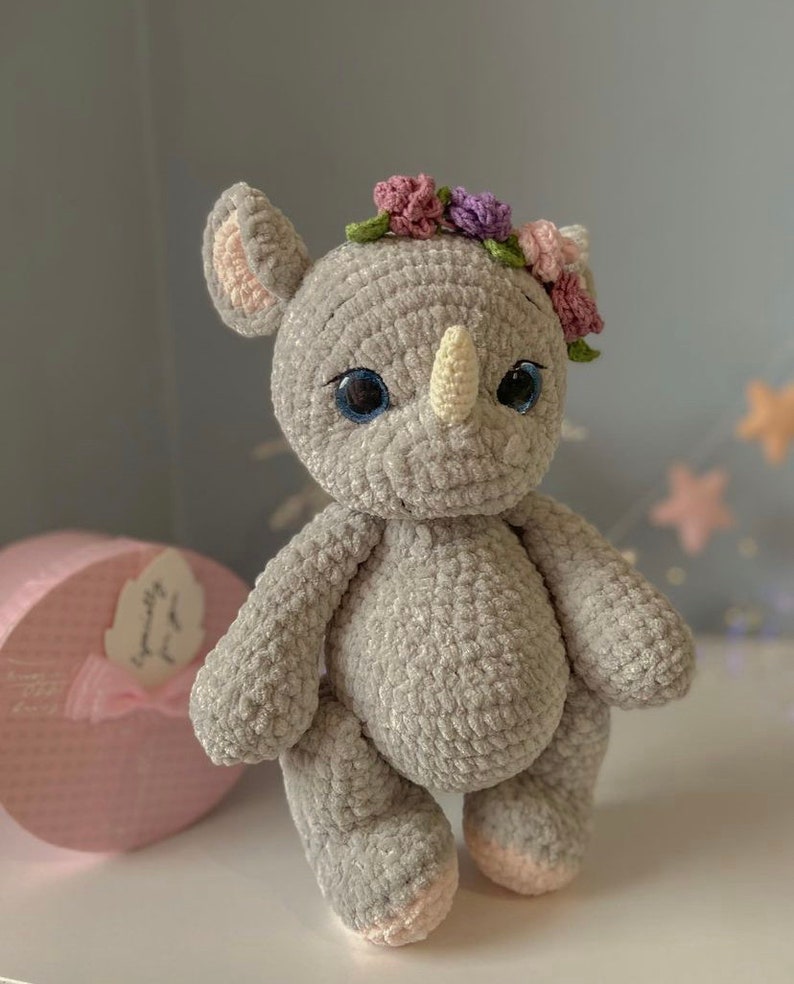 Pattern Rhino Pdf Rhino Crochet Pattern Crochet Pattern - Etsy