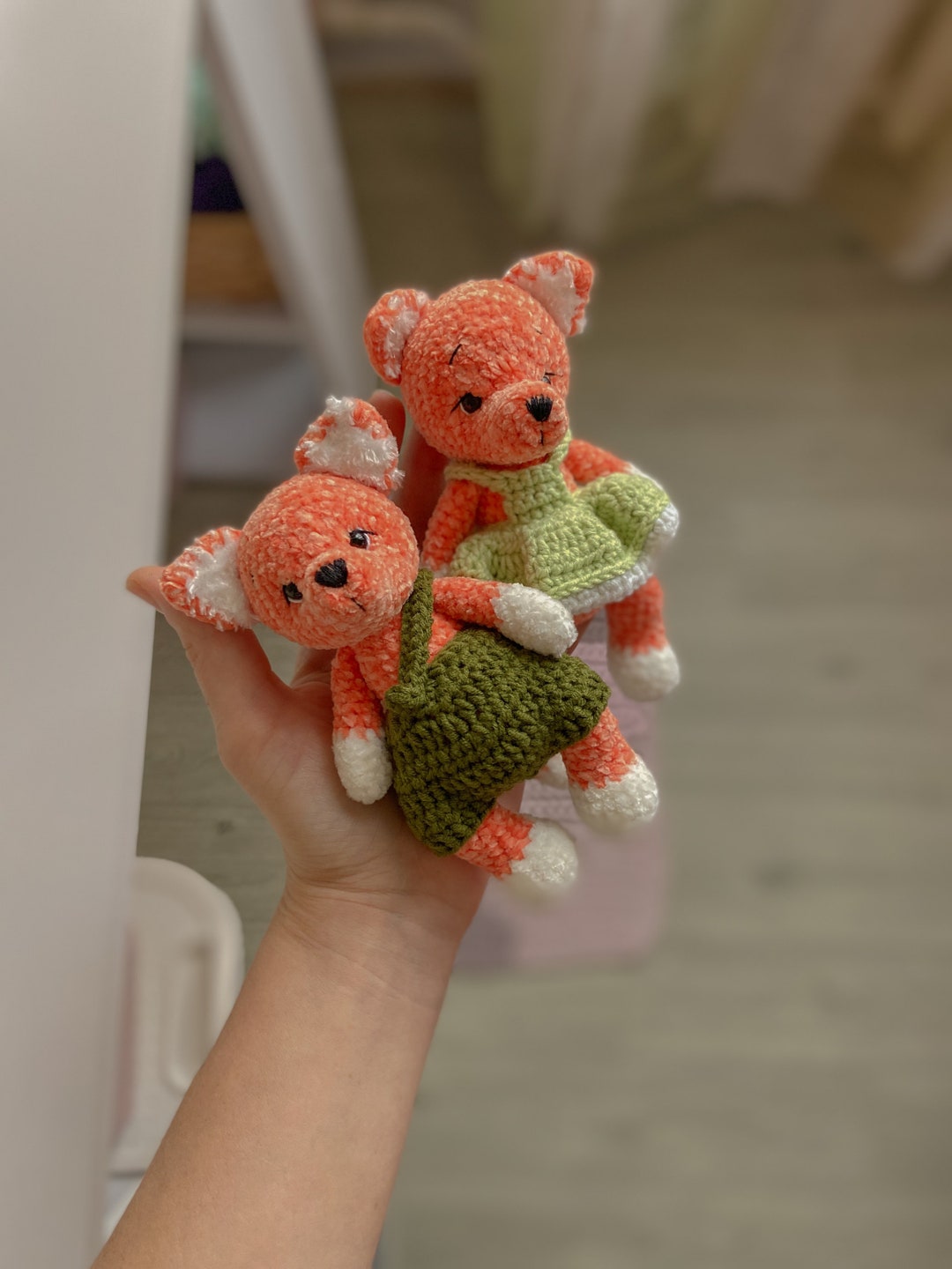 Crochet Fox Pattern PDF , the Little Fox, Fox Amigurumi Pattern, Easy ...