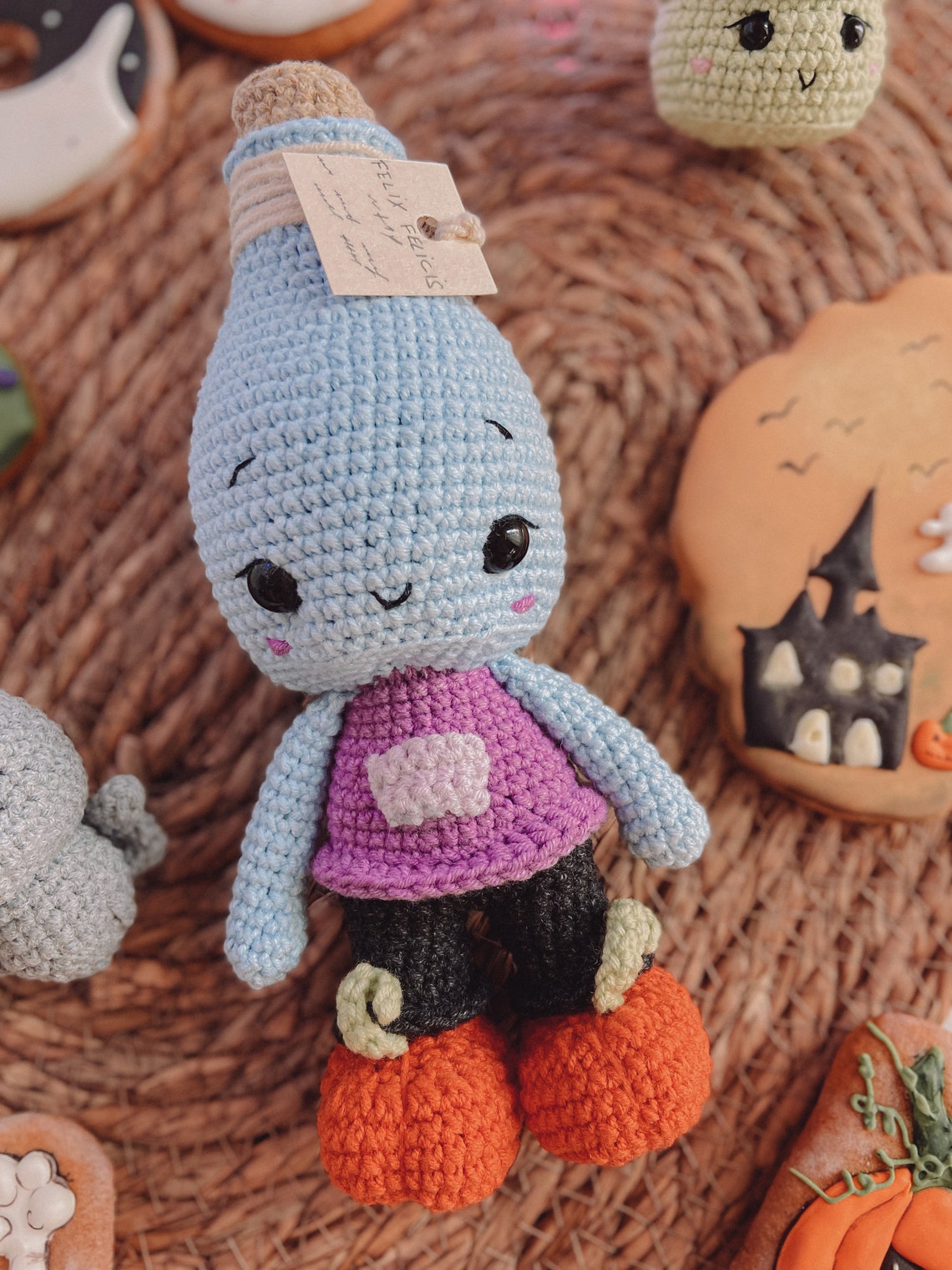 Amigurumi Potion Bottle Crochet Pattern. Halloween Pattern. - Etsy