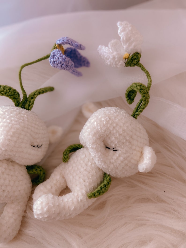 Sleep Flowers/ Amigurumi Pattern Flower PDF Crochet Pattern - Etsy