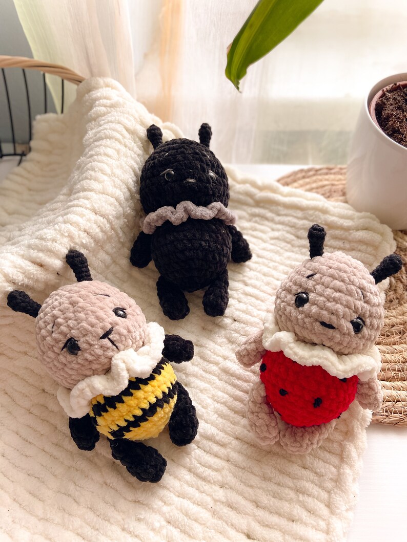 Crochet Pattern Insects Amigurumi PDF Tutorial Plush Pattern - Etsy